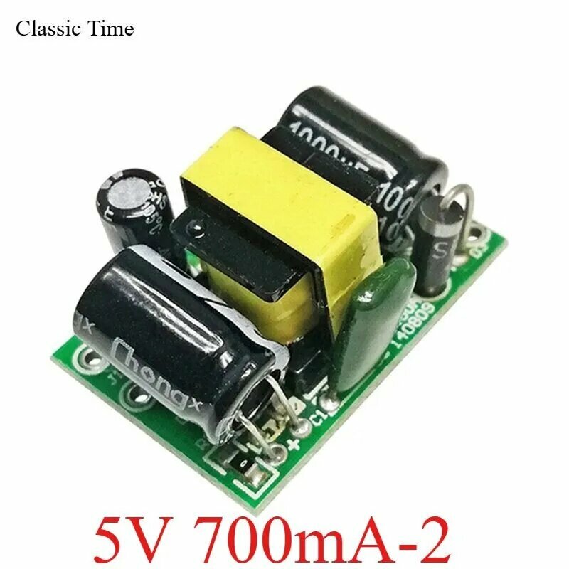 AC-DC 5V 700mA 12V 300mA 3,5 Вт Изолированный модуль питания с переключателем, понижающий преобразователь 220 В, поворот 5 В / 12 В
