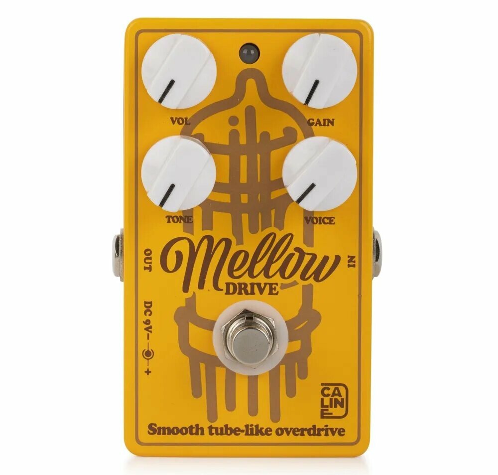 Педаль эффектов овердрайв для электрогитары и бас-гитары Caline CP-502 Mellow Drive Overdrive