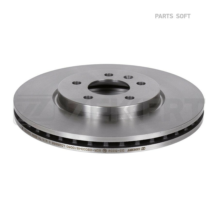 ZEKKERT BS-6839 Диск тормозной передний Opel Insignia B 17- ()