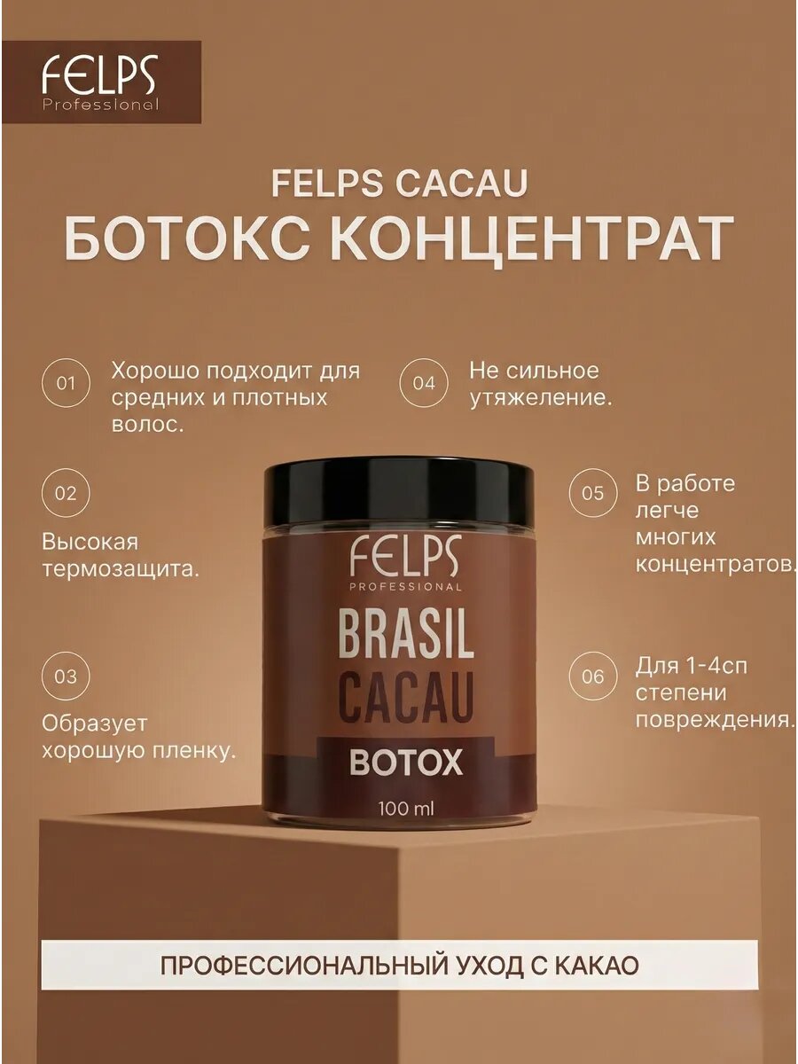 Felps Cacau ботокс