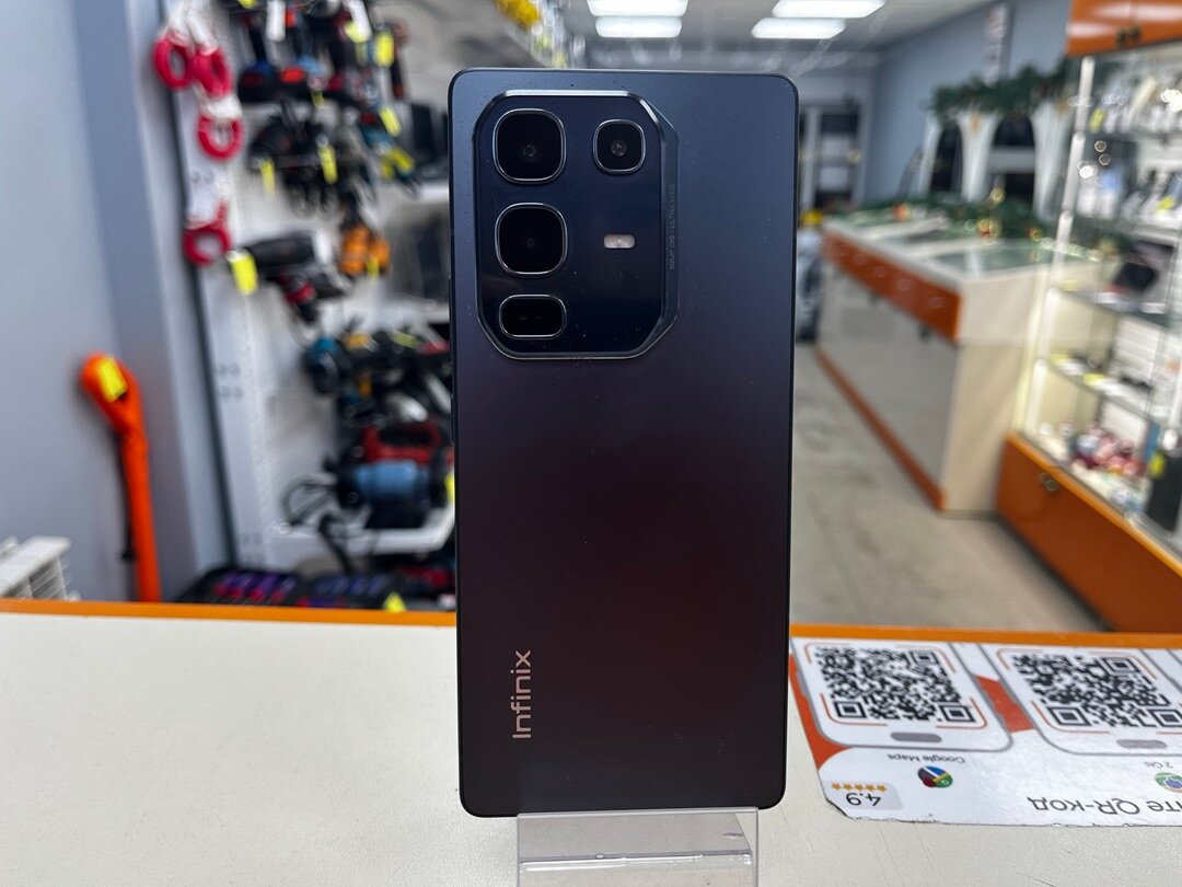 Смартфон Infinix Hot 50 Pro 8/256 Гб, Ростест, Dual nano SIM, черный уценка