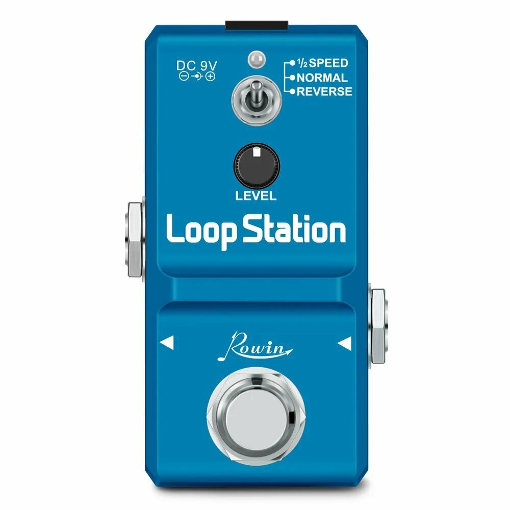 ROWIN LN-332AS LOOP STATION Эффект размыкания педалей SD Card с 10 мин записи неограниченного 3 режима True pass