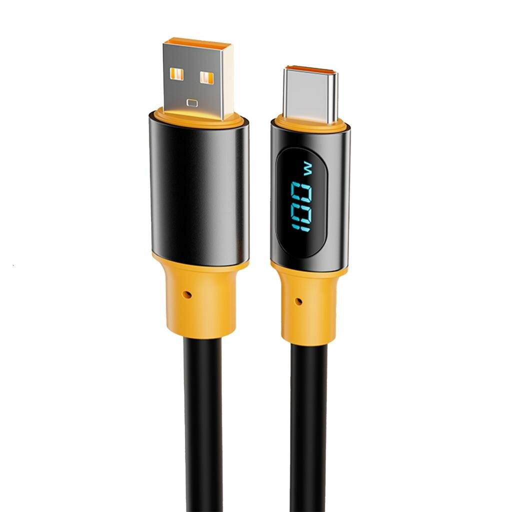 USB-кабель USB-A — USB-C, 1,2/2 м, Черный - 2m