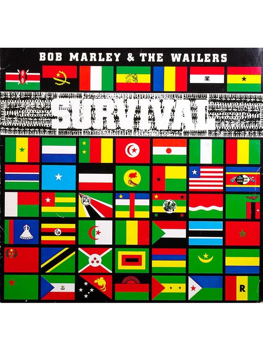 Винтажная виниловая пластинка BOB MARLEY - Survival 1979