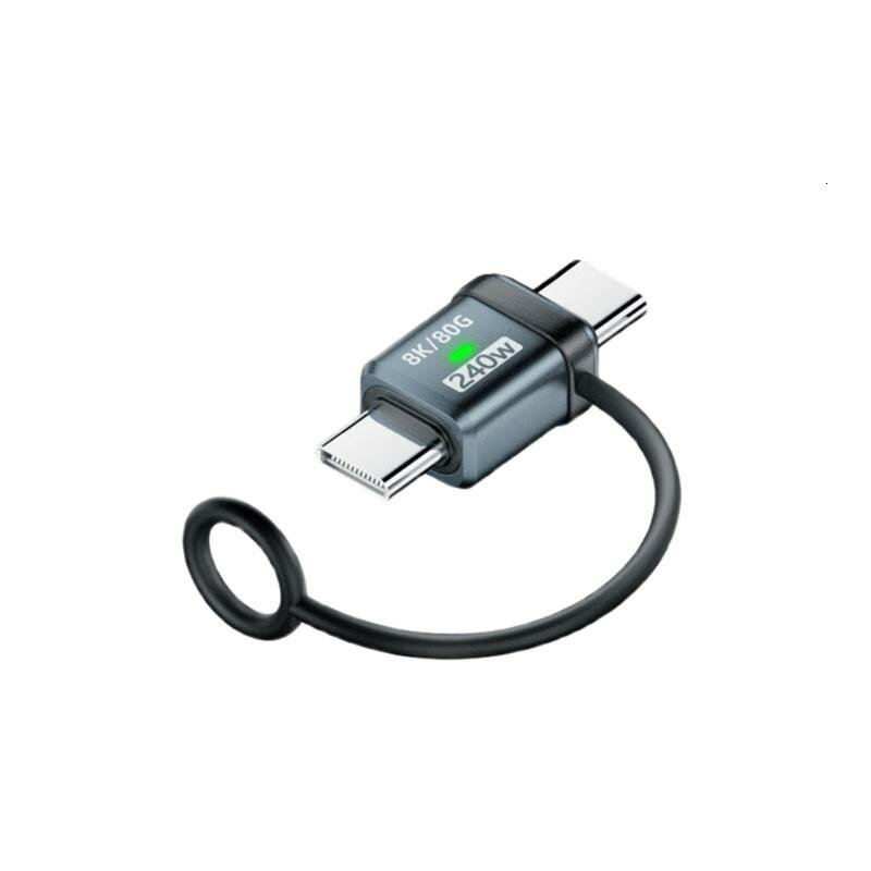 USB4-удлинитель 80 Гбит/с, Синий и серый - 16C