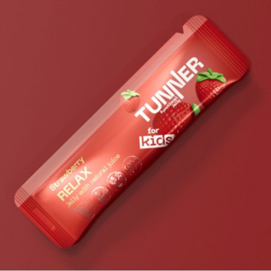 Витаминное желе Tunner RELAX Jelly for Kids для детей от 3-х лет со вкусом Клубника 15 гр