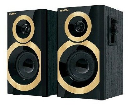 Колонки SPS-619 Black-Gold