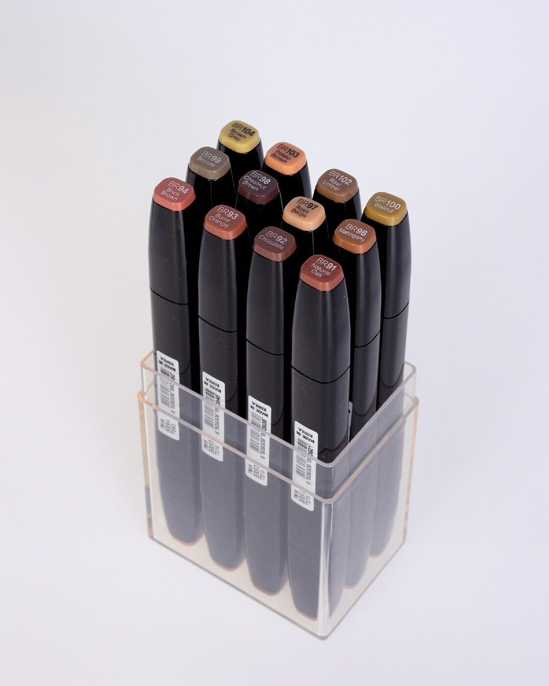 Набор маркеров TOUCH TWIN Wood Colors 12цв. древесные тона