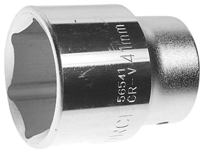 Головка торцевая ROCKFORCE RF-56541, 3/4", 41мм, хромованадиевая, полуматовая