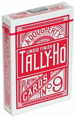 Карты игральные Tally-Ho №9 red ed