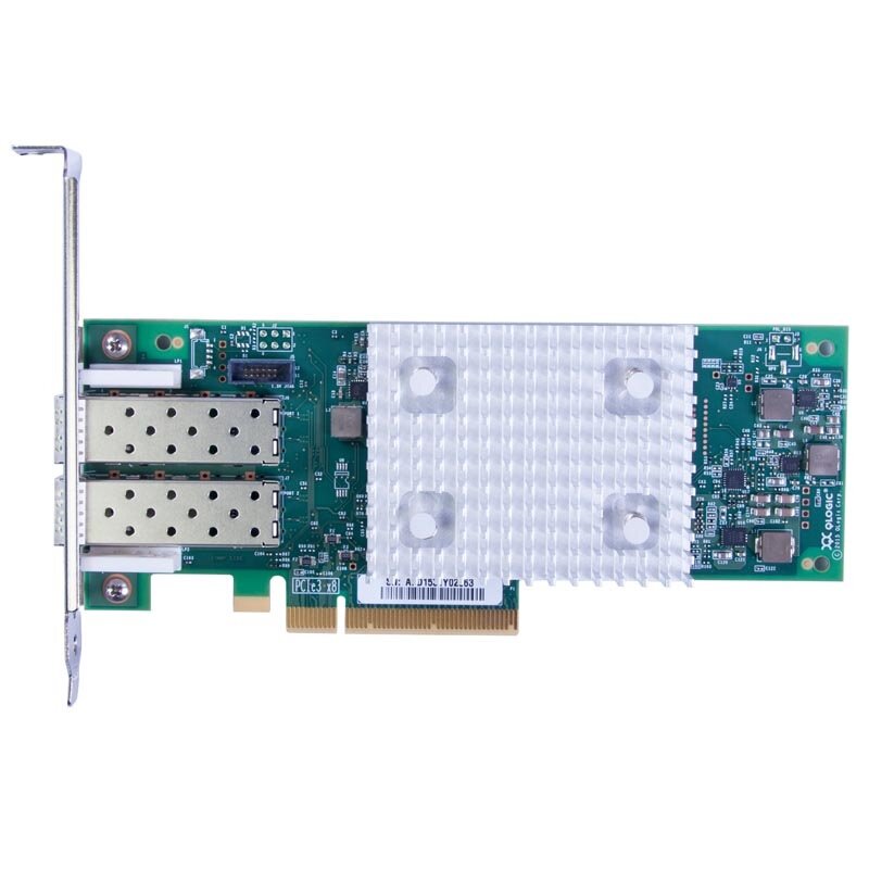 Qlogic 2692, Dual Port 16GB Fibre Channel HBA Full Height OEM (QLE2692-FH) (id 34116)