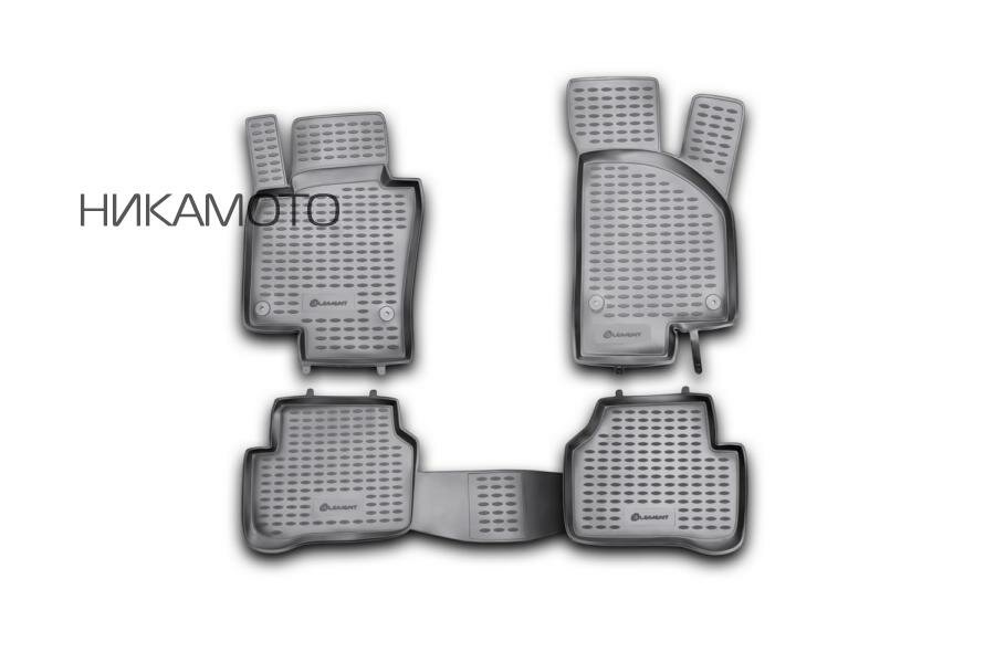 ELEMENT-AUTOFAMILY NLC.51.06.210KH Коврики в салон VW Passat B6 09/2005-, 4 шт. (полиуретан)