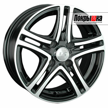 Диски литые LS Wheels LS-570 6.5х15/5х108 D63.4 ET45.0, BKF