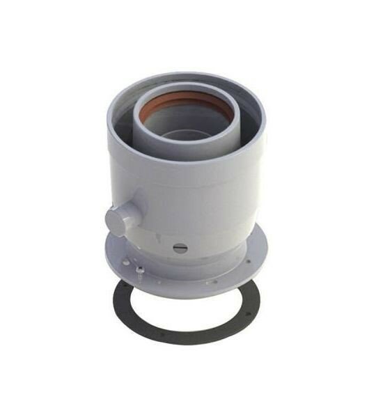 CCB адаптер вертикального дымохода 60-100 арт.7006990064