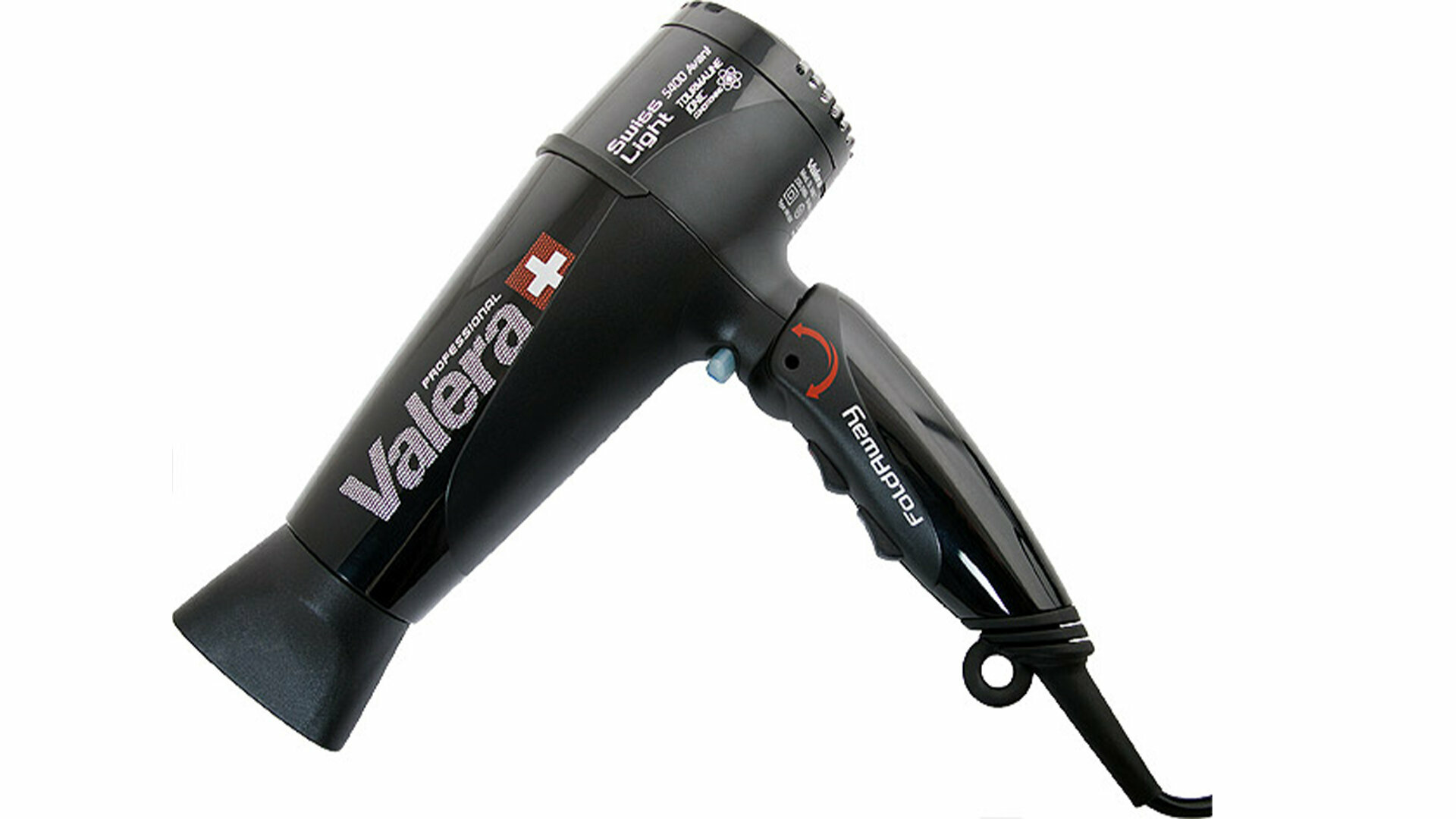 Фен Valera Swiss Light 5400 Fold-Away (SL 5400T) черный 55605003