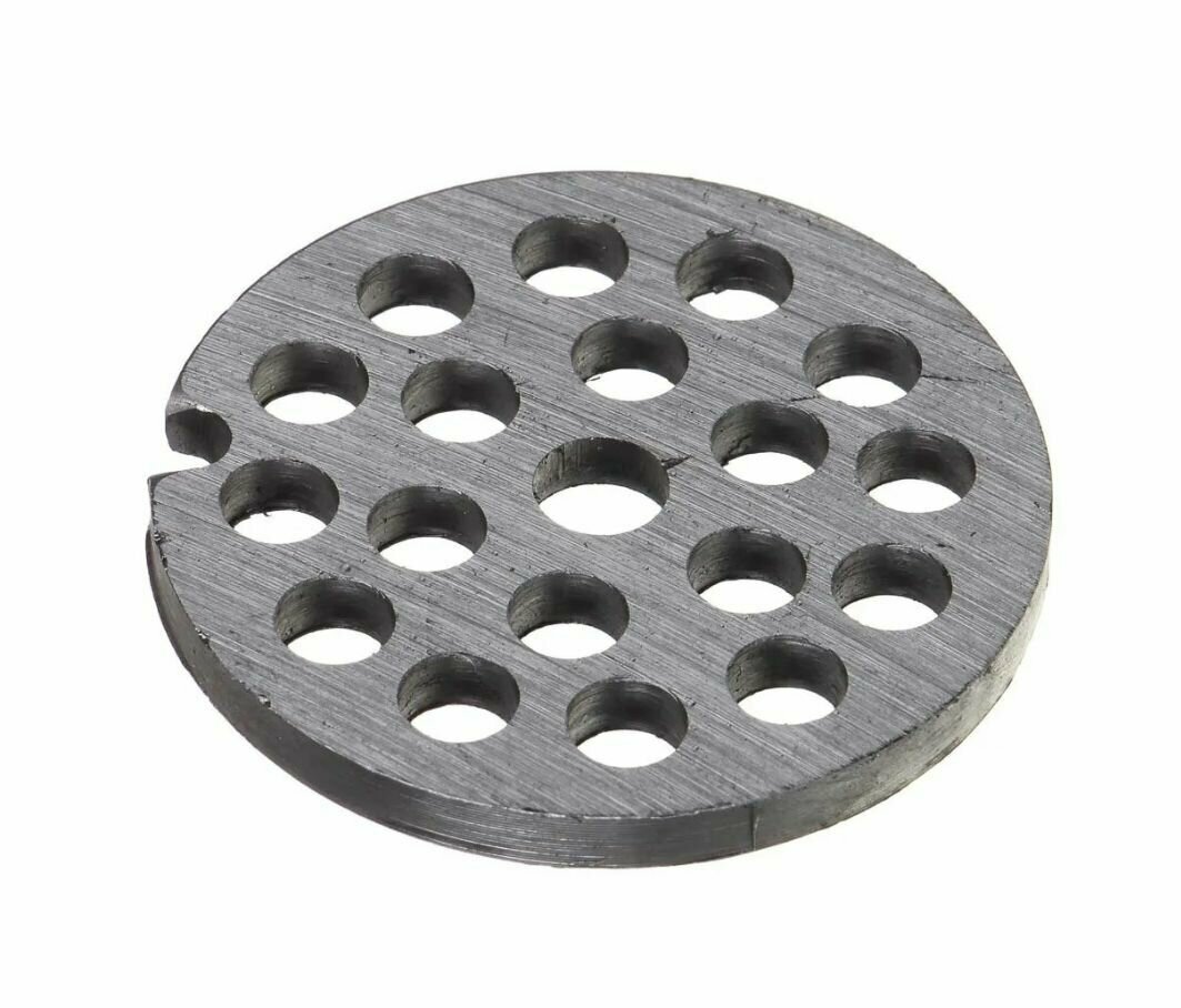 Решетка для мясорубки, универсальная, перфорированный диск, металл, 3.0 мм