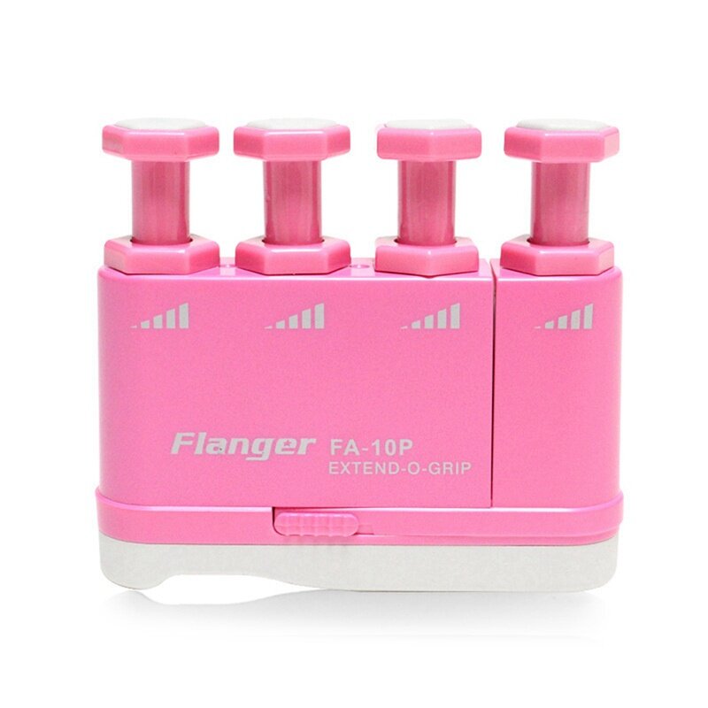 Тренажер для пальцев, регулируемый, розовый, Flanger FA-10P-P Extend-O-Grip