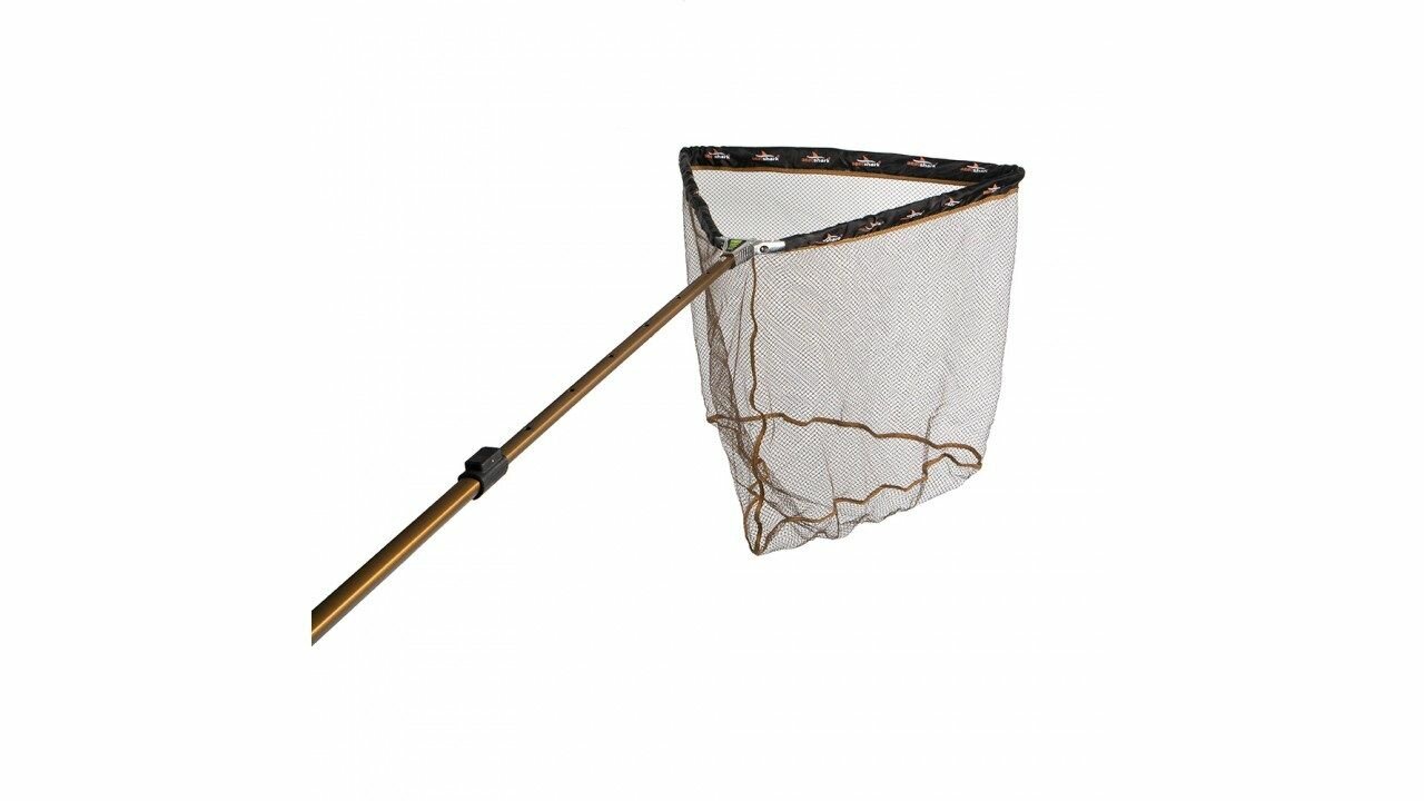 Подсак EastShark треугольный прорезиненный нить 60x60 см складной