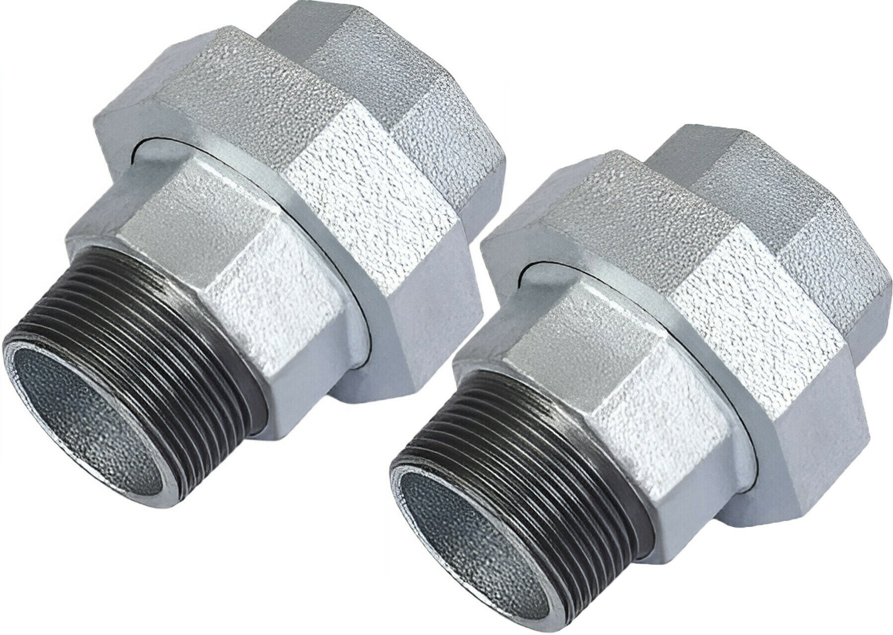 Американка под конус 1/2" вн.-нар. оцинкованн, (2 шт. инд. упак.), AV Engineering (AVEC550000012)