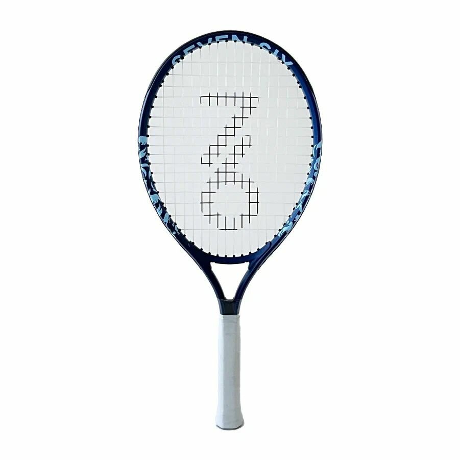 Детская ракетка для большого тенниса 7/6 Bear 21 (дюйм), синий-лазурный, 6x0 ручка
