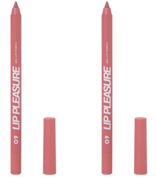 Карандаш для губ гелевый Love Generation Lip Pleasure, тон 09 пыльно-розовый, 1,35 г, 2 шт
