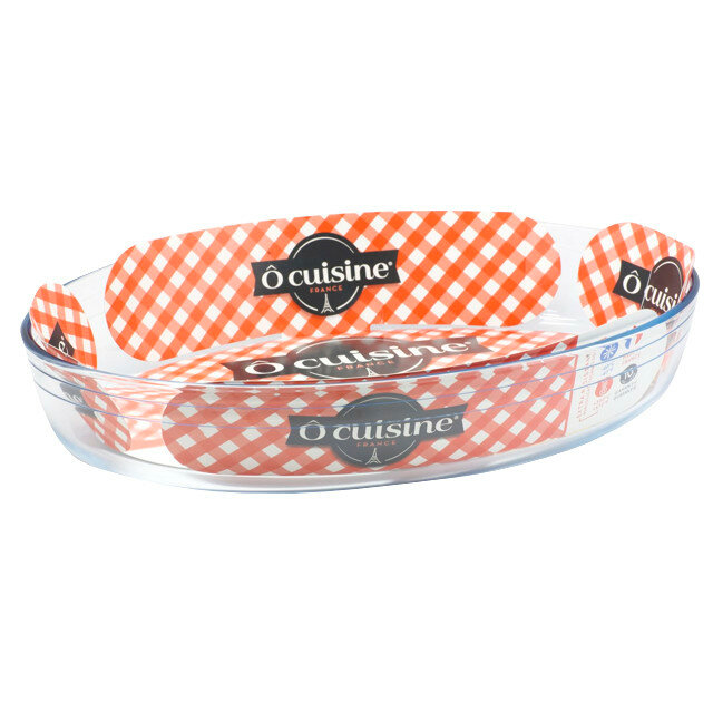 PYREX O Cuisine овальное блюдо для запекания 30x21 см жаропрочное стекло для духовки