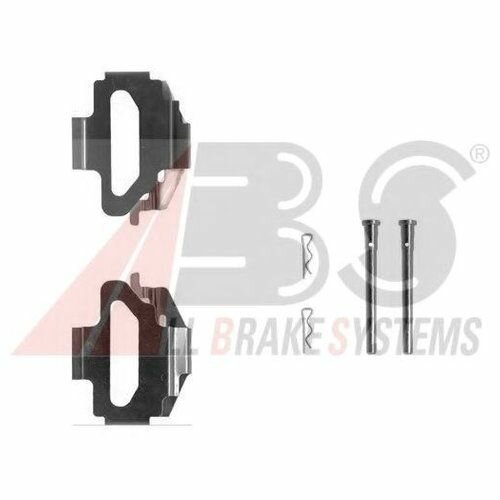Комплект монтажный тормозных колодок Abs 1141Q для Citroen Evasion (1994-2002), Citroen Jumpy (1994-2006), Citroen Xantia (1993-2003)