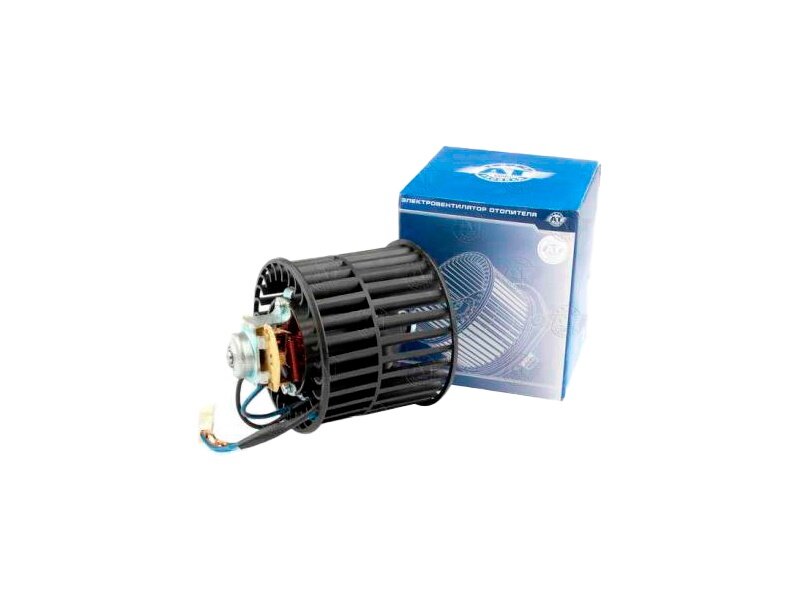 Мотор вентилятора отопителя AT арт. AT 1080-008BM для LADA 2108/2109/21099/SAMARA 97-, 2113/2114/2115/SAMARA2 03-