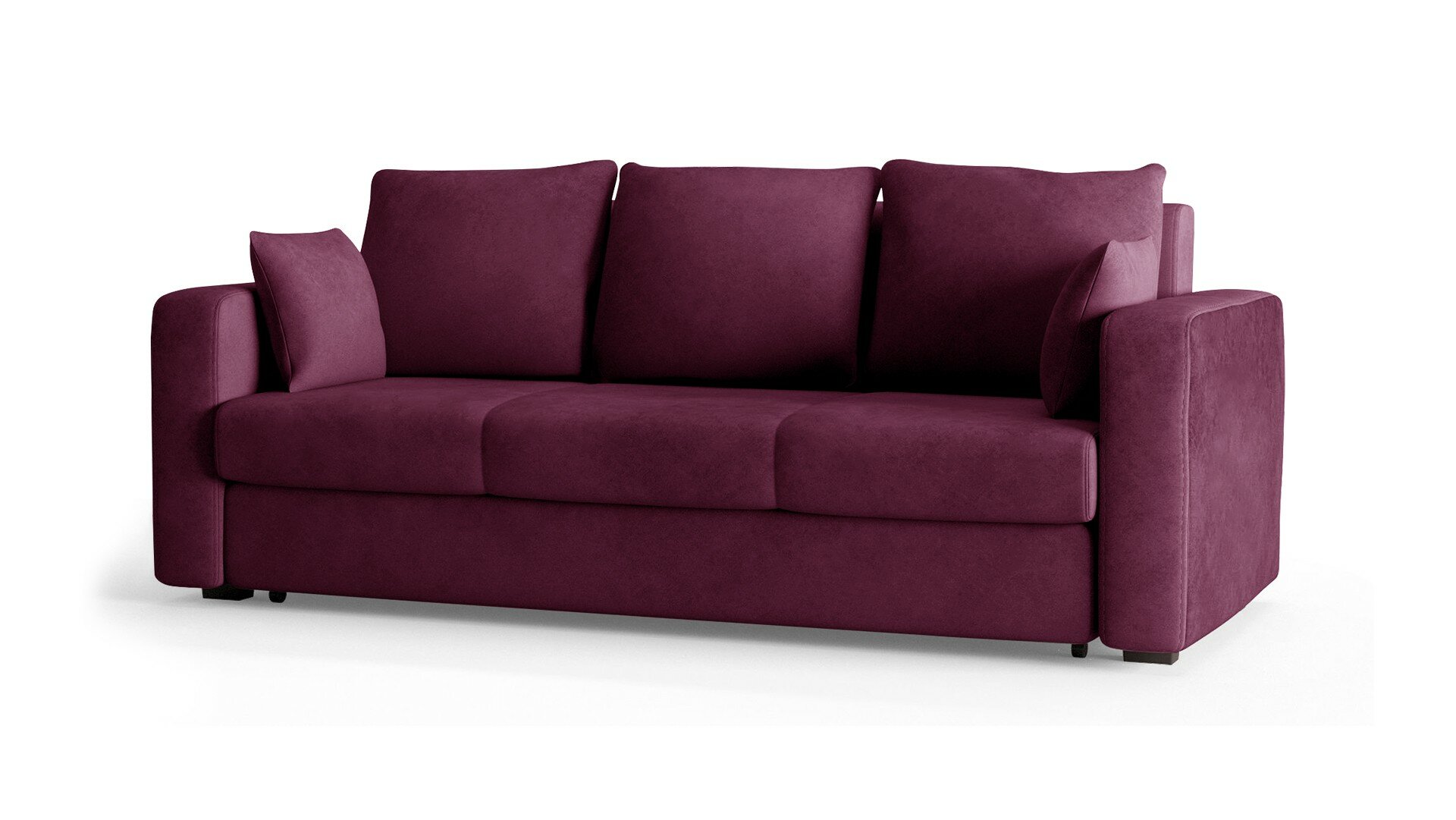 Диван Ливерпуль Лайт Vivaldi 35 NEW 230x94x80 см, фиолетовый , еврокнижка GOODFORM