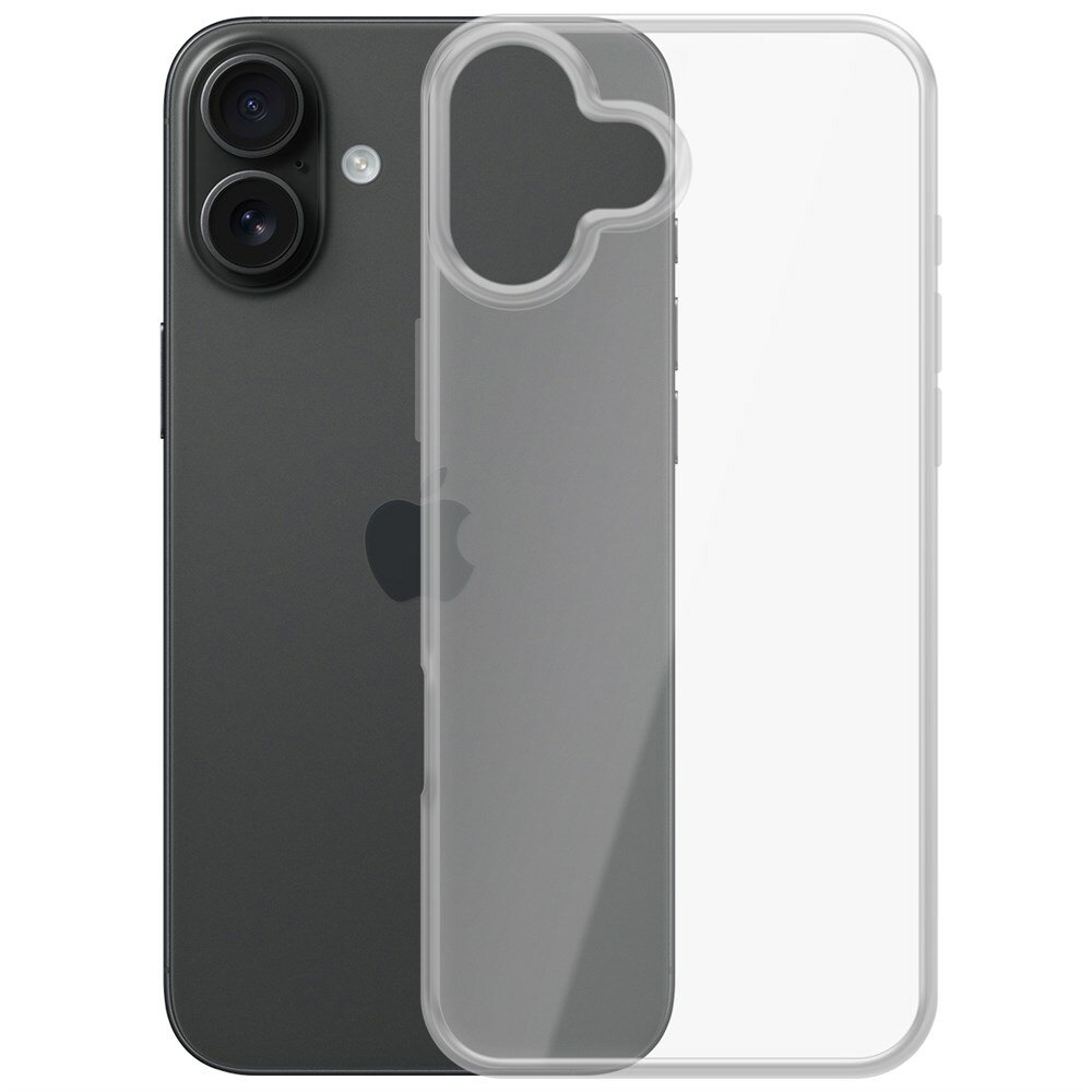 Чехол-накладка Krutoff Clear Case для iPhone 16 Plus