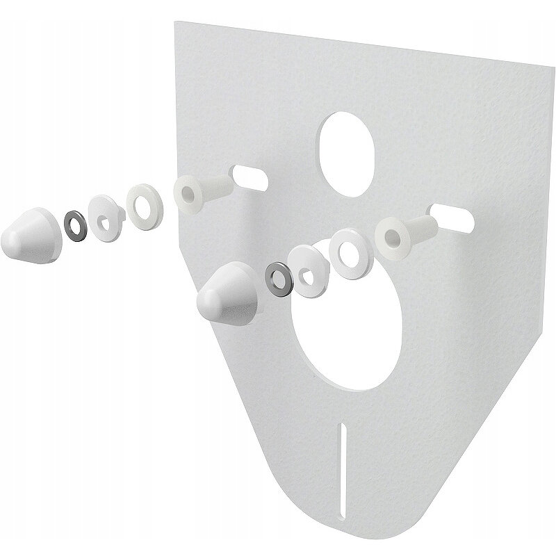 Звукоизоляционная плита AlcaPlast M910 для подвесного унитаза и для биде