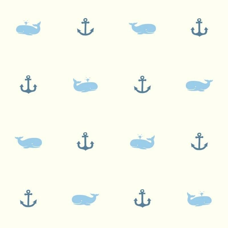 Обои York Collection Young at Heart LK8247 B; 0,52х10,05 м. , Бумага Sure Strip , голубой