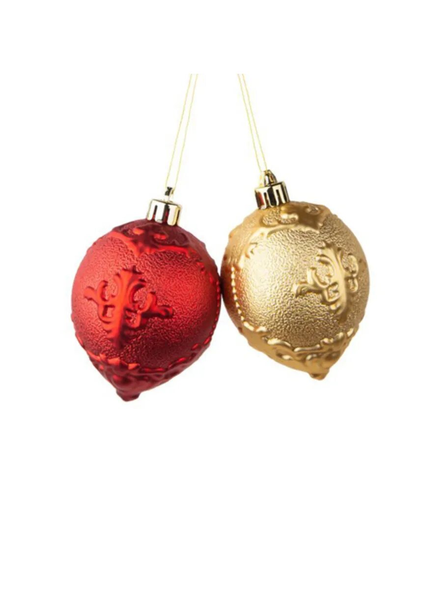 Подвеска декоративная "Барокко" 2шт, 5,5x5,5x7,5см