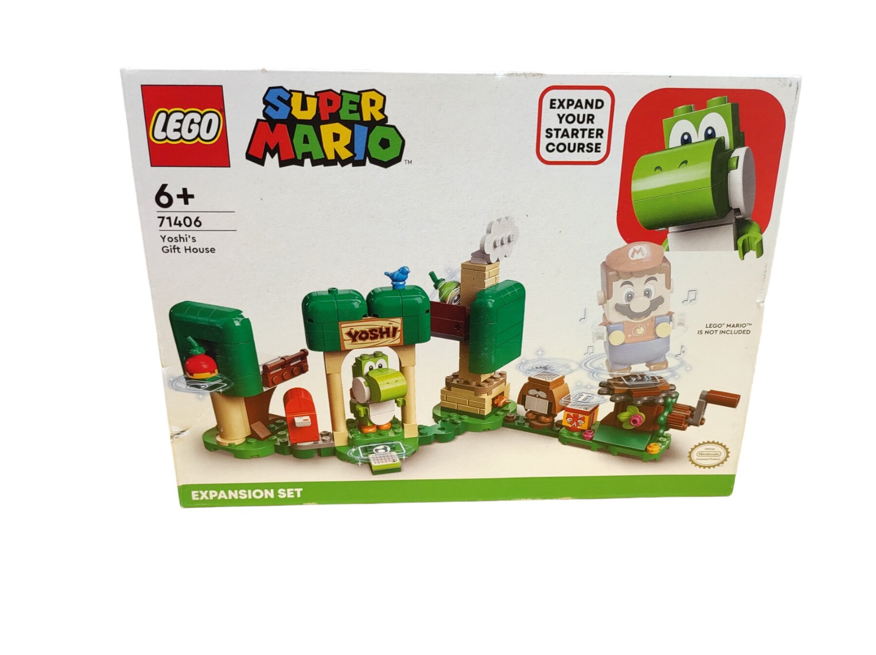 Конструктор LEGO Super Mario 71406 Доп. набор "Подарочный домик Йоши"