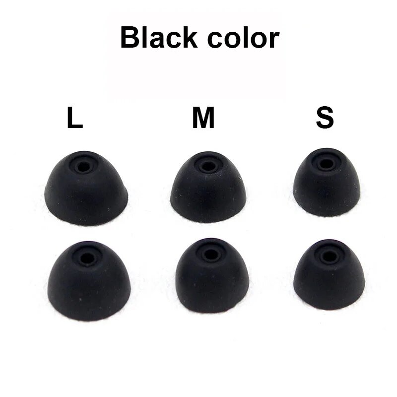Комплект амбушюр Black earpads 6pcs для Samsung Galaxy Buds