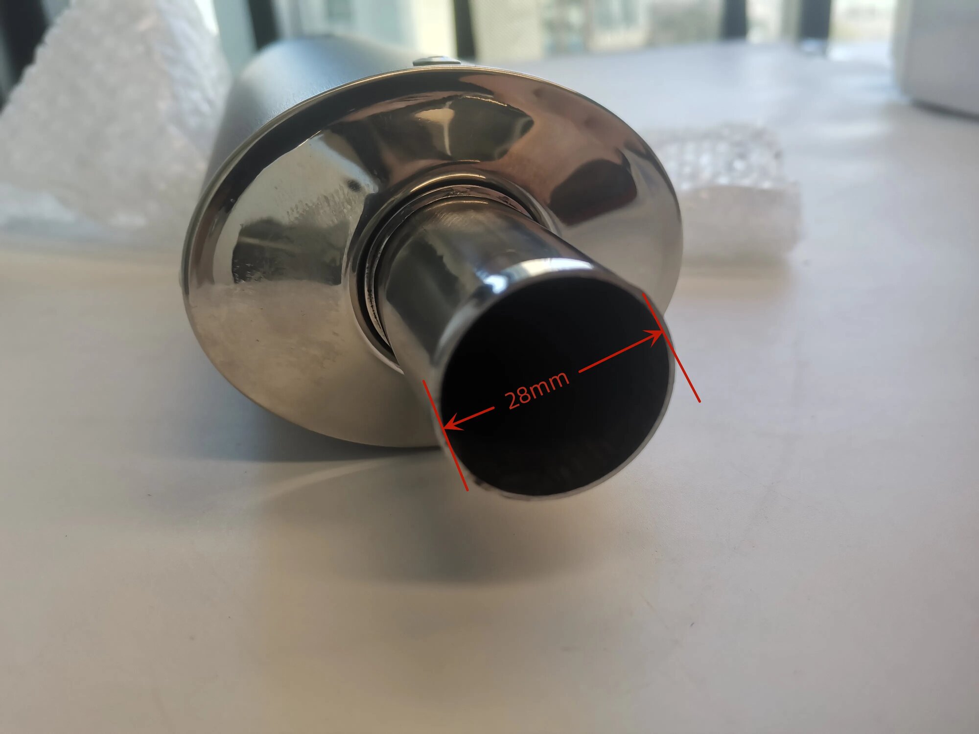 Шумоподавитель для мотокросса, глушитель 28 мм 38 мм для китайского грязевого питбайка, квадроцикла, мотоцикла 125cc 140cc 150cc 160cc 190cc