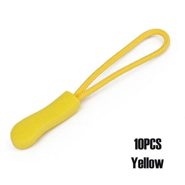 Пластиковые бегунки для молнии набор из 20 штук Желтый, 10pcs, Yellow