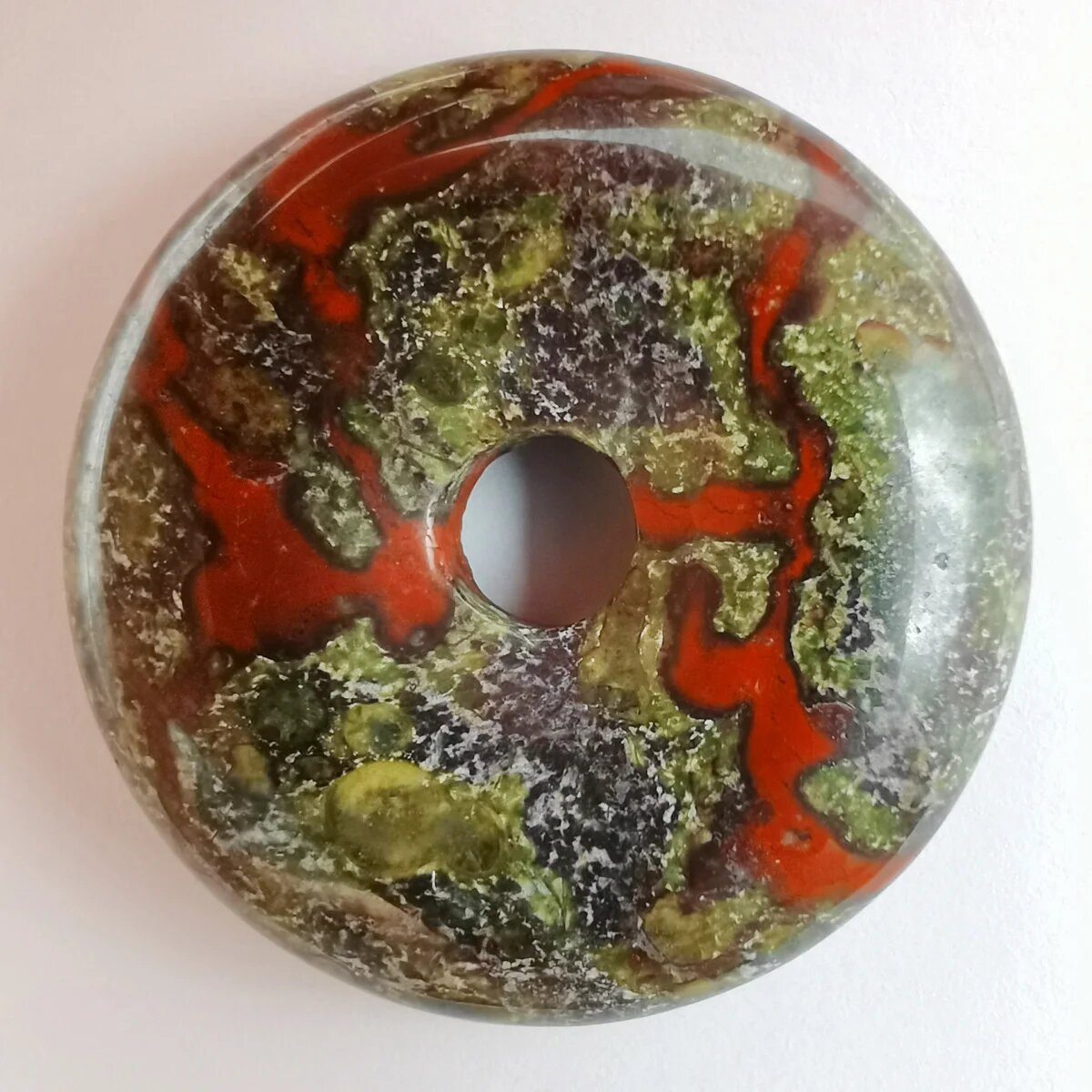 30 мм натуральный дракон крови камень драгоценный камень резные кнопка безопасности кулон ожерелье ювелирные изделия H326