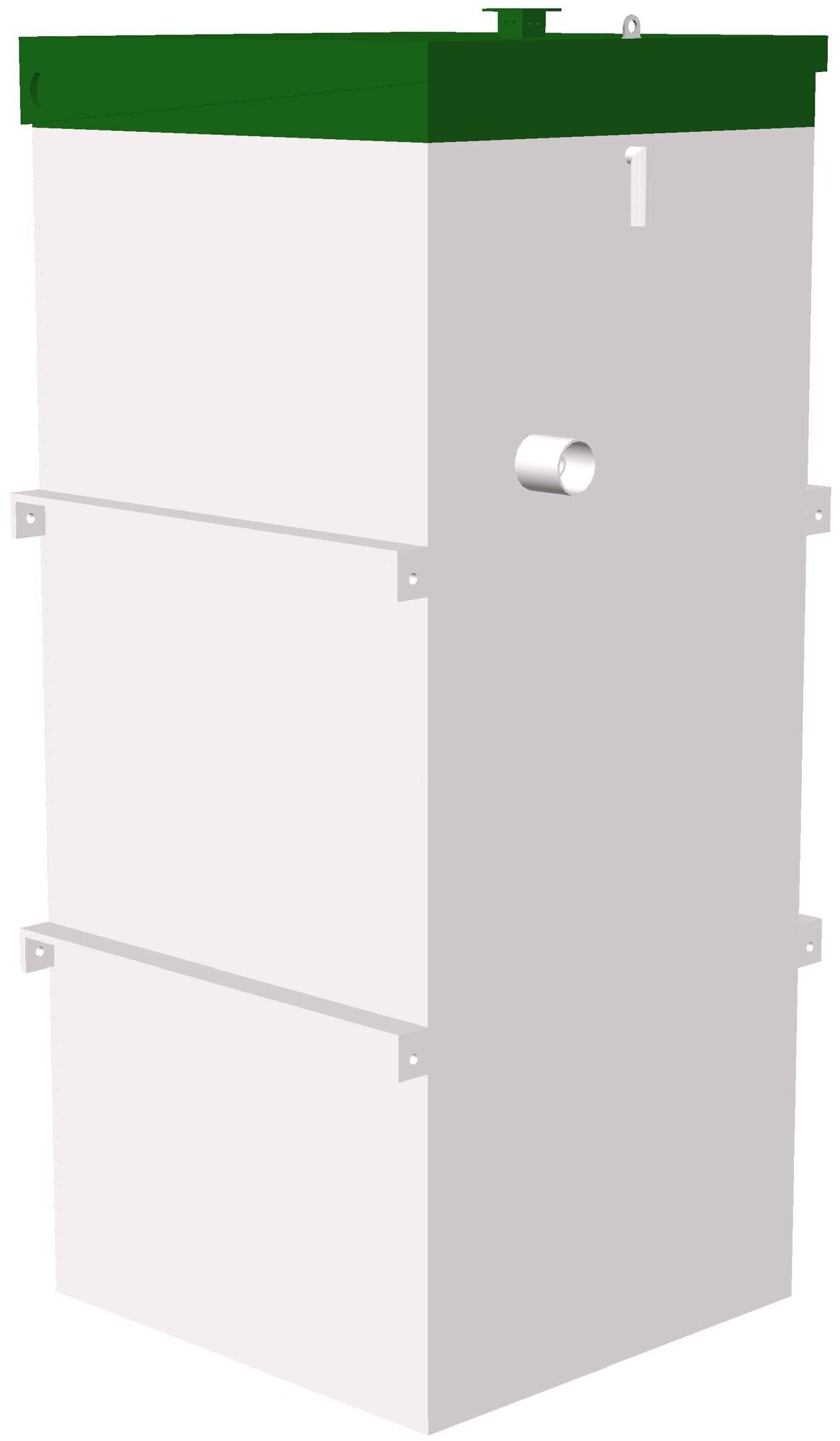 Септик Топас - 5, самотечный сброс, 5 человек, почвенная доочистка