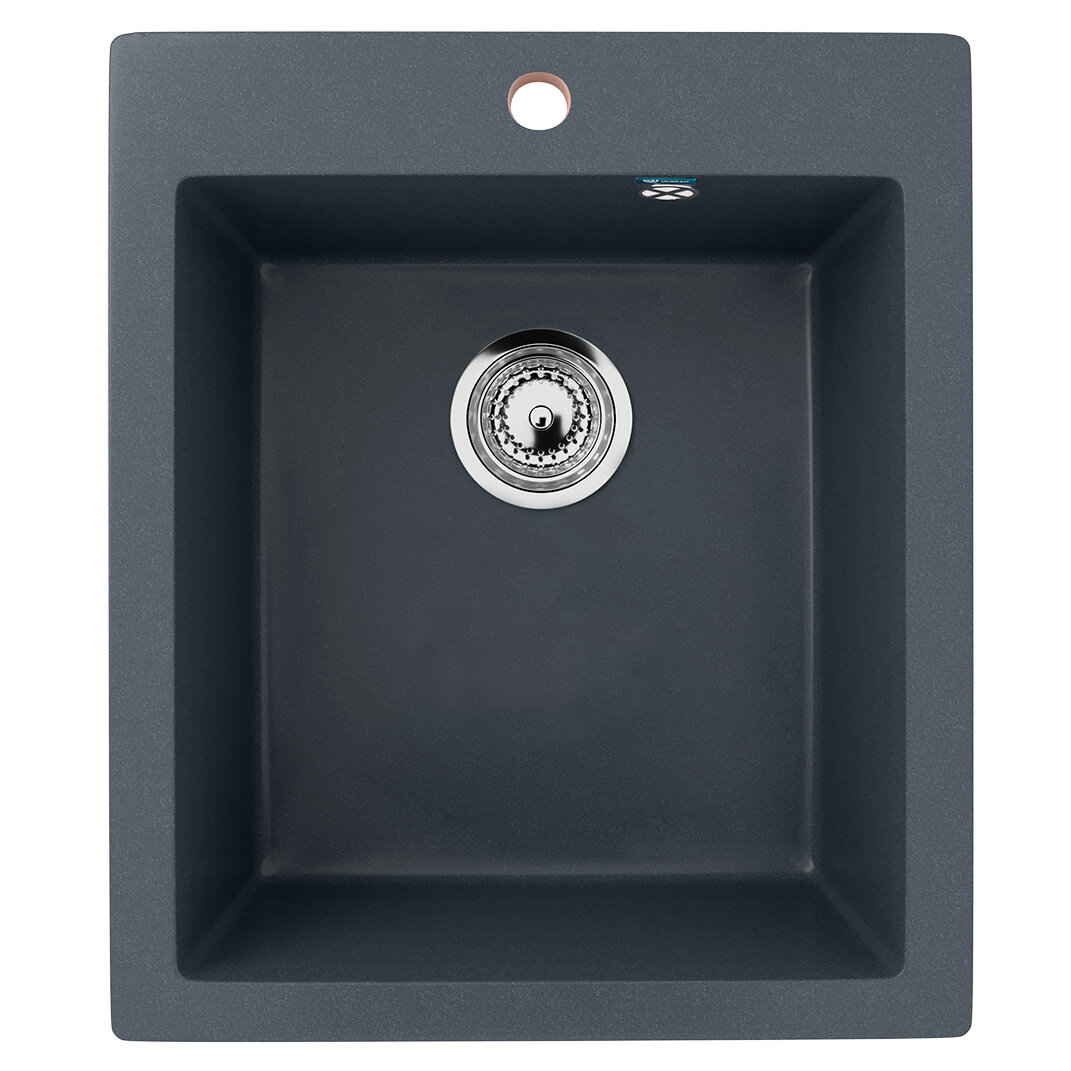 Кухонная мойка Ulgran Classic U-404-343 антрацит