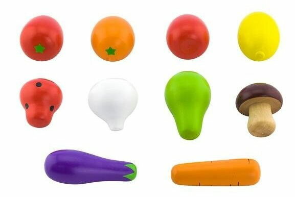 Набор Viga Продукты, 10 предм, в сетке 50734