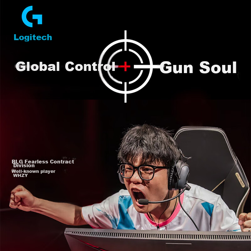 Logitech (G) PRO X SUPERLIGHT 2 DEX Wireless Gaming Mouse, GPW4 Eagle Eye (Pink)