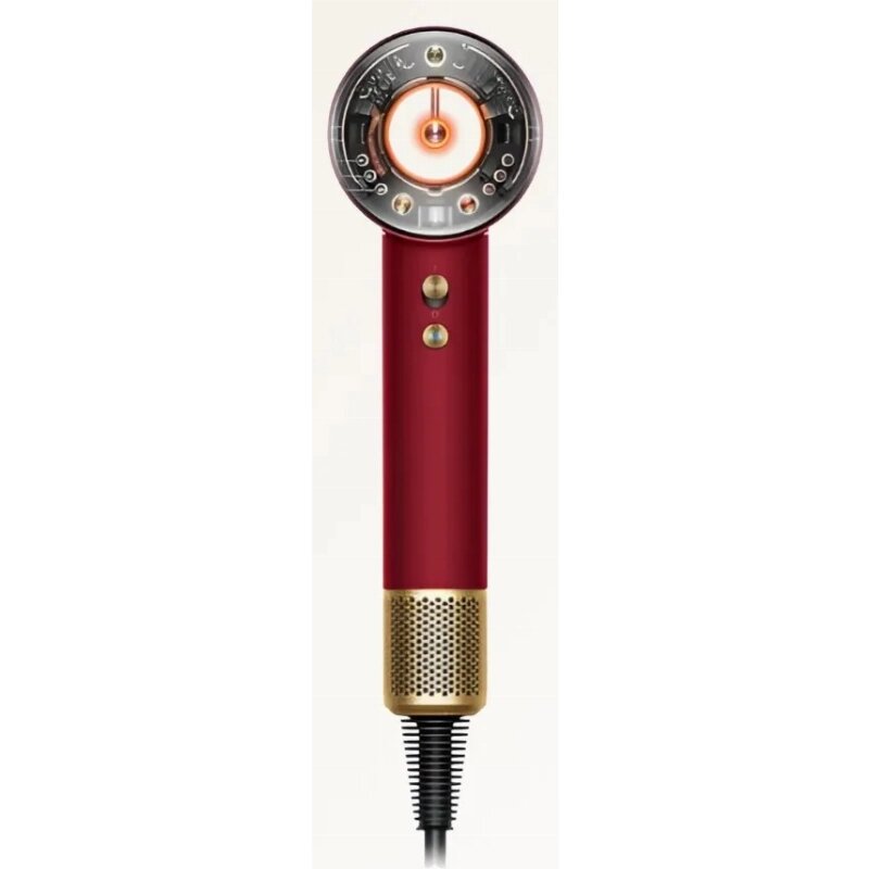 Фен Dyson Supersonic Nural HD16, Red velvet, красный + кейс