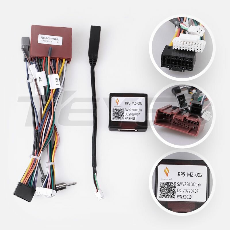 Проводка питания (кабель и canbus XP) Mazda CX-7, 3 BK BL, 6 GH и т. д. для android магнитол