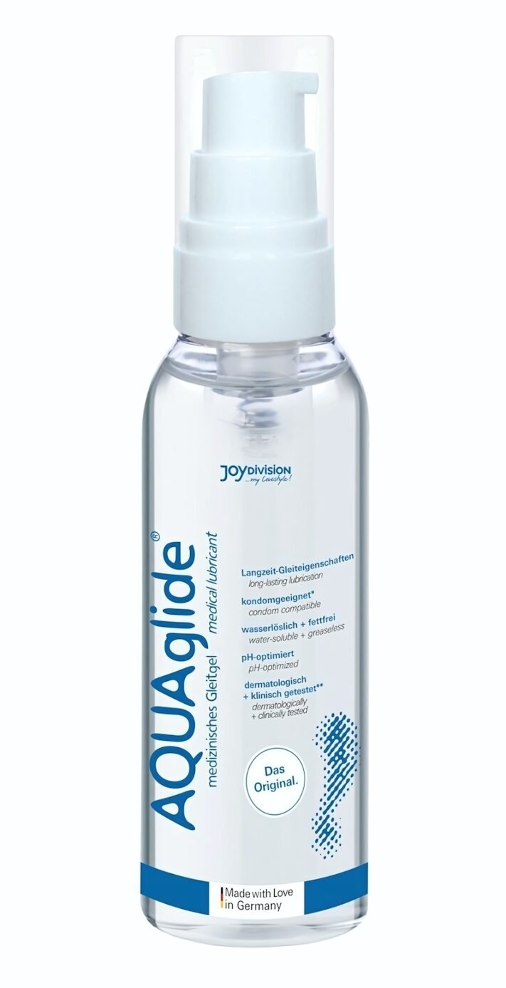 Гель-лубрикант «AQUAglide» на водной основе, 75 мл, медицинское качество, универсальный
