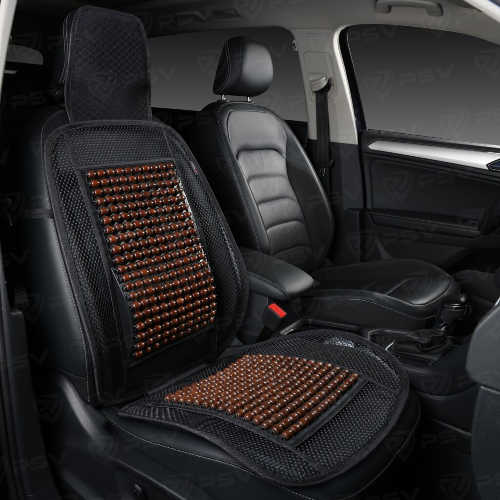 Накидка массажная "PSV" P2009 PLUS с поддержкой, коричневый