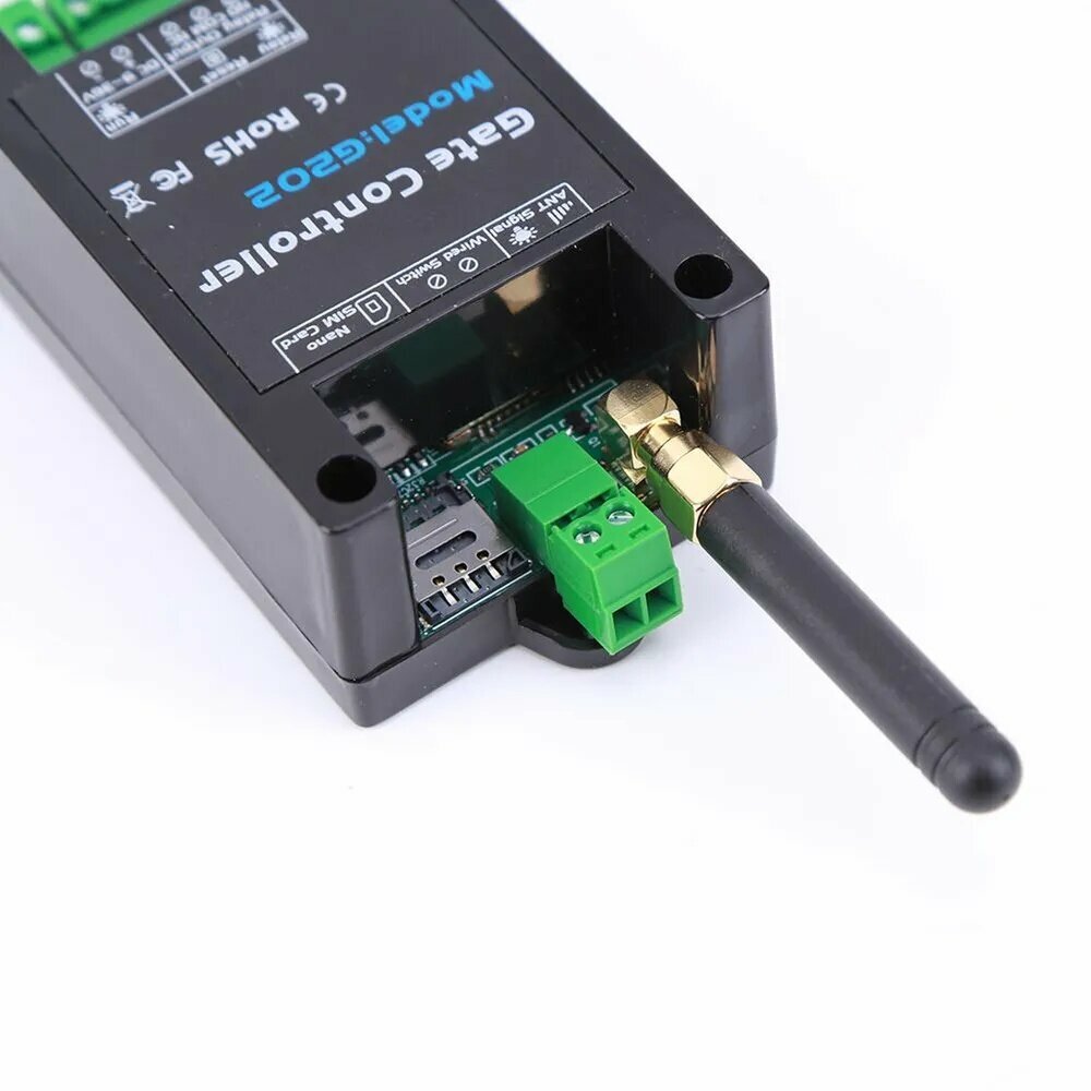 Реле GSM 2G для удаленного открытия двери, управление по SMS