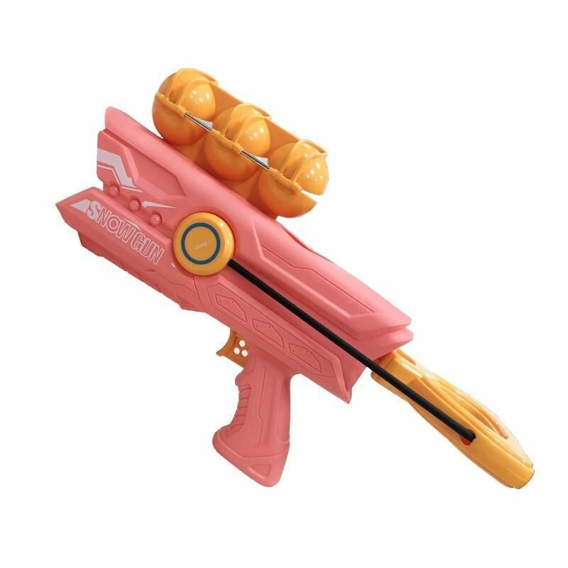 Детская игрушка для запуска снежного пистолета