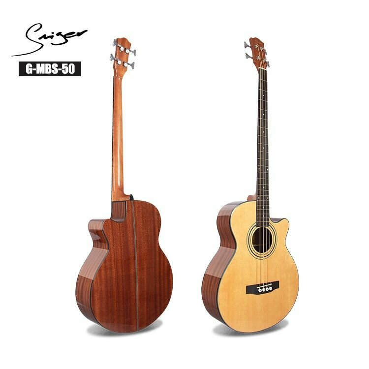 Smiger G-MBS-50 4-струнная деревянная бас-гитара