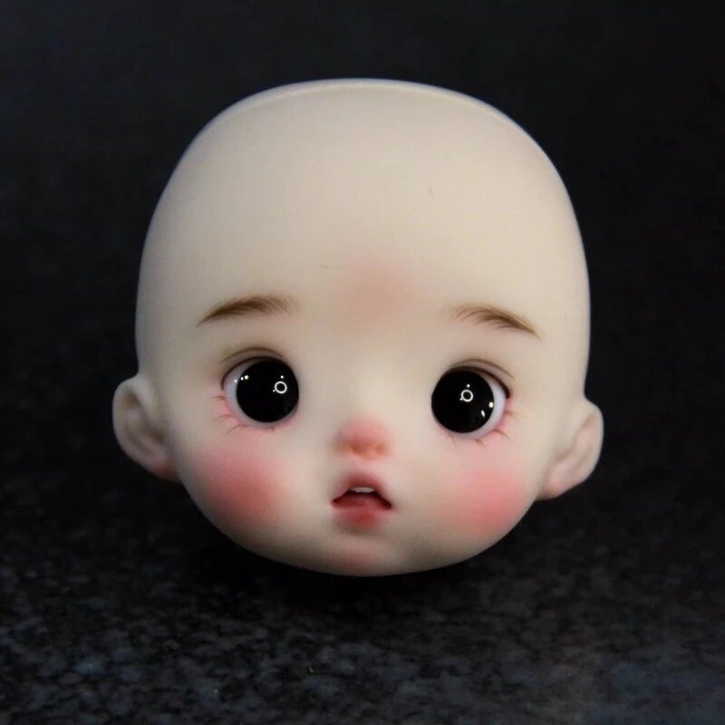Голова куклы BJD из смолы, цвет Glutinous Rice Ball